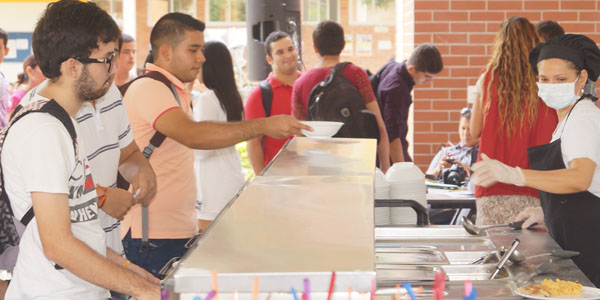 Universidad de Pamplona - Se dio inicio al servicio de Comedor Estudiantil