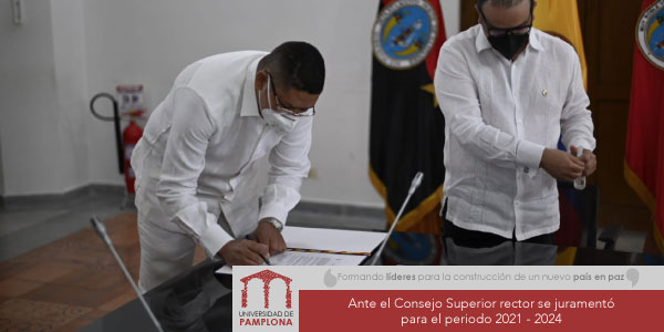 Universidad de Pamplona - Ante el Consejo Superior rector se juramentó ...