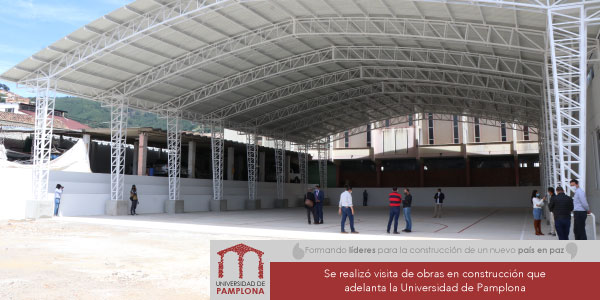 Universidad de Pamplona - Rector visitó obras en construcción que se ...