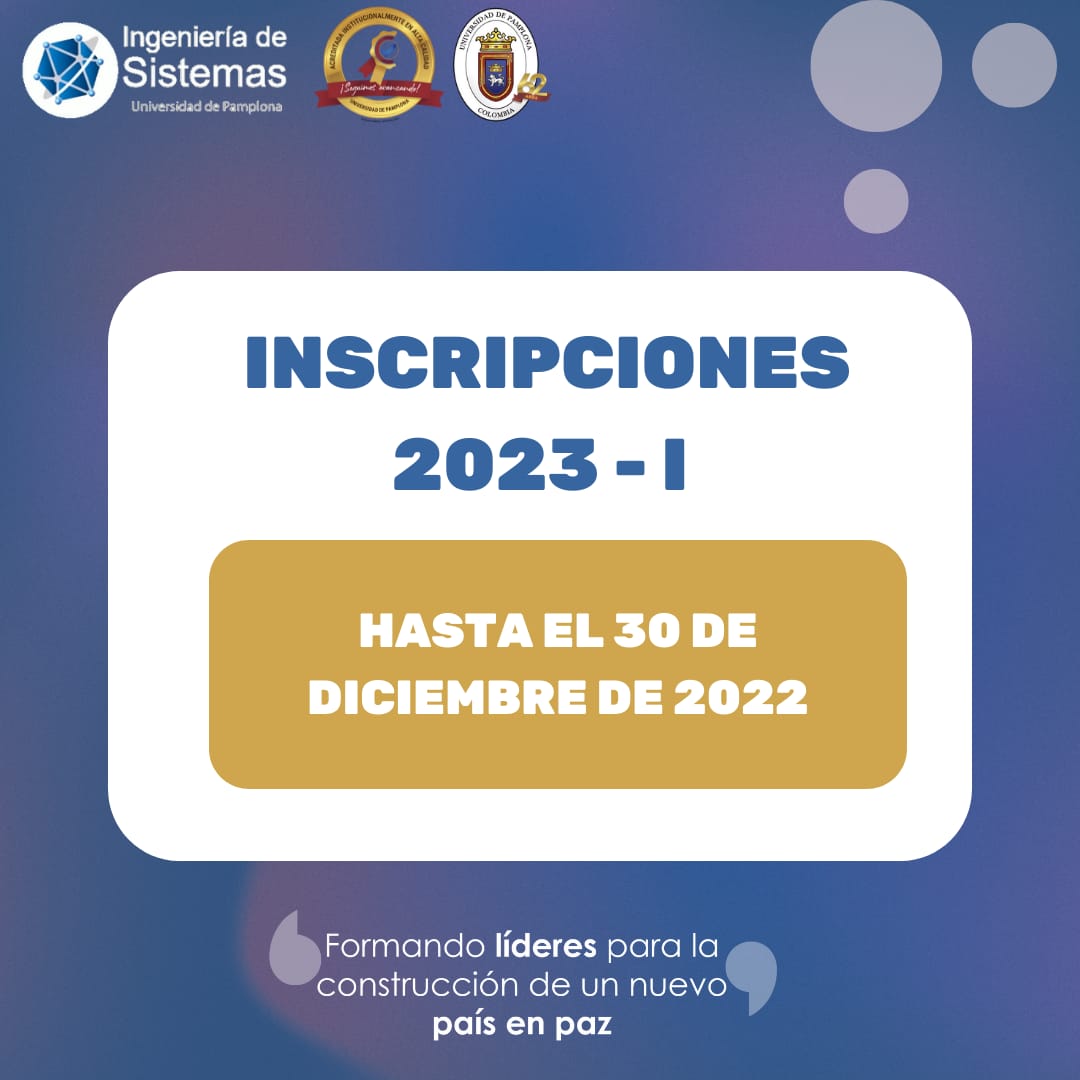 Ingenieria de Sistemas - Unipamplona